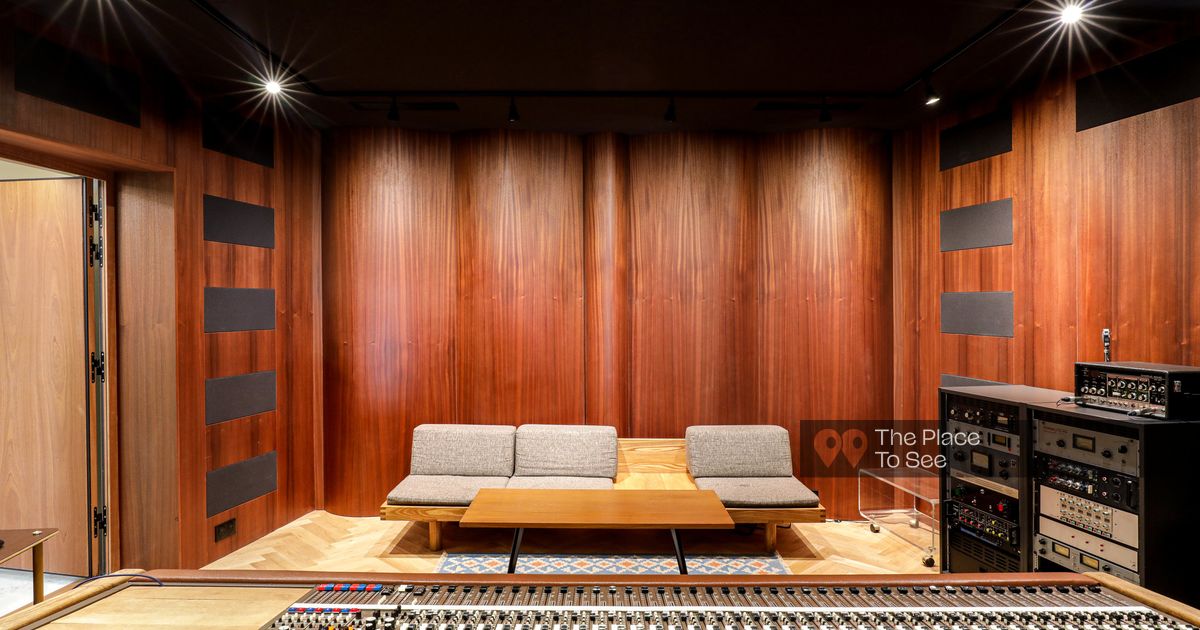 Modern recording studios