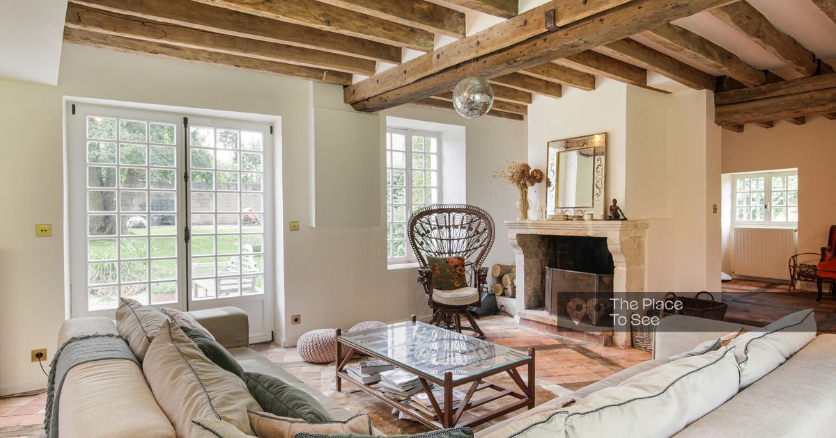 Maison de campagne chic et déco contemporaine | The place to see