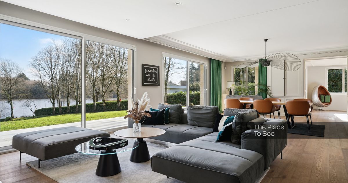 Maison nantaise contemporaine avec ponton sur l’Erdre | The place to see