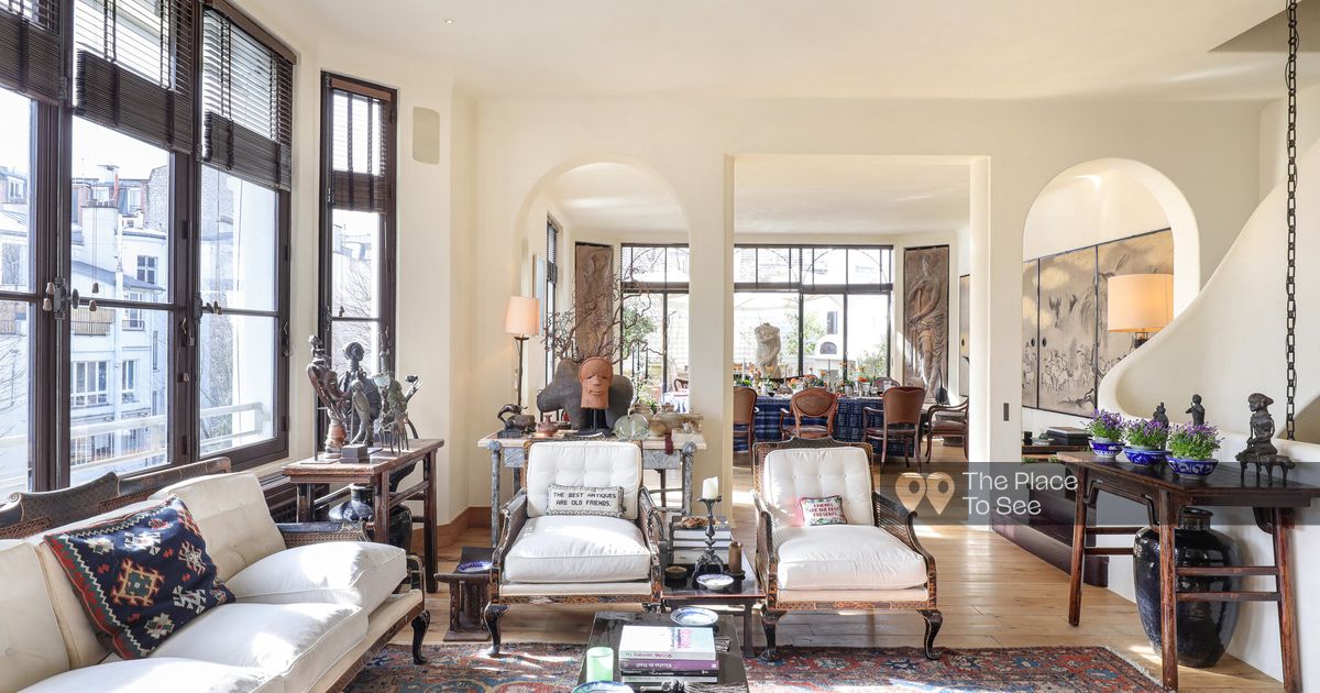 Exceptional triplex, a Tuscan flair in Paris | The place to see