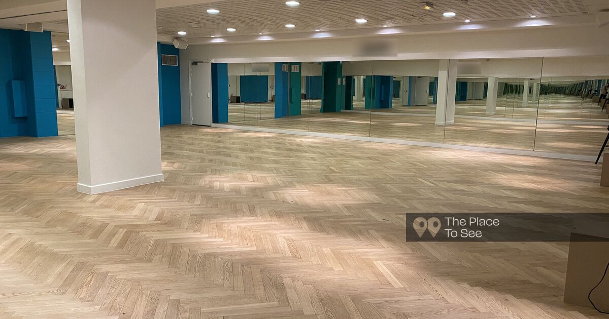 Dance school with 6 studios, hall and changing rooms
