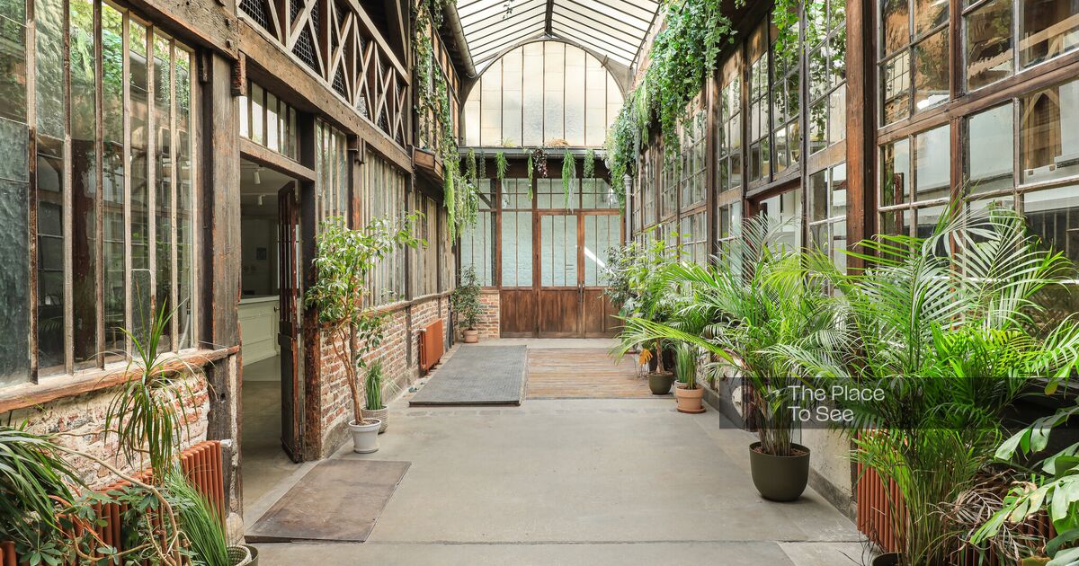 Ancien atelier industriel parisien devenu un espace atypique | The place to see
