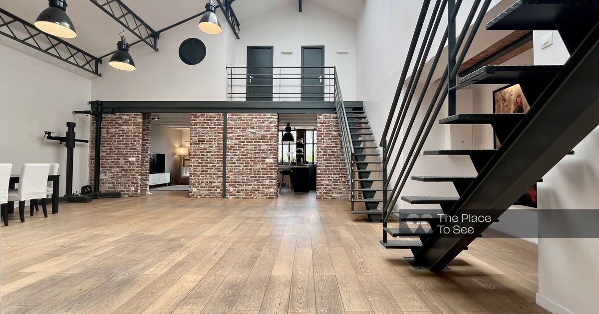 Grand loft atypique avec habitation, ateliers d'artistes et espaces de ...