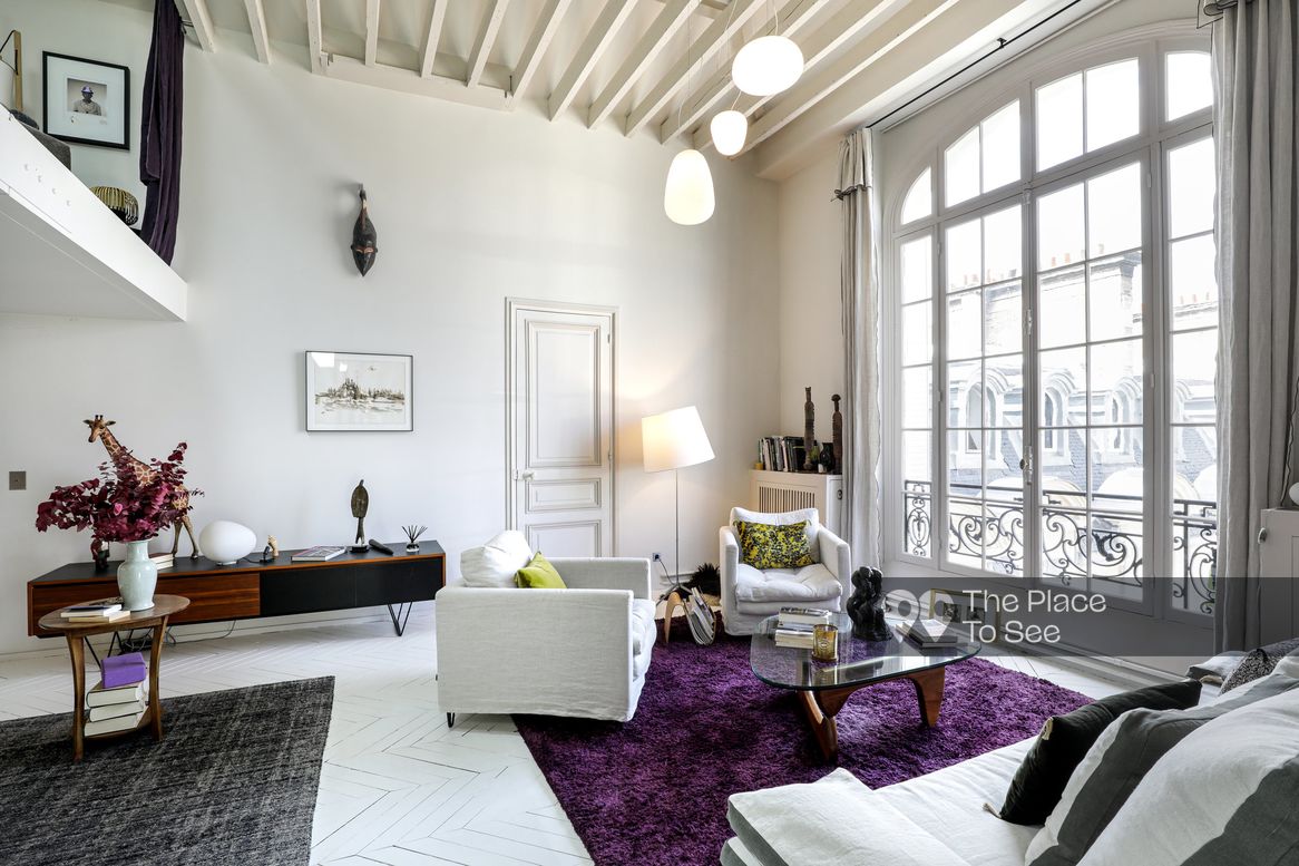 Appartement parisien triplex avec rooftop et vue Tour Eiffel Paris toits | The place to see